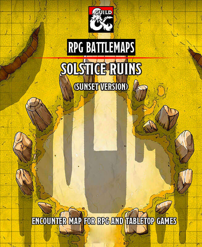 Solstice Ruins (Sunset) - Dungeon Masters Guild | DriveThruRPG
