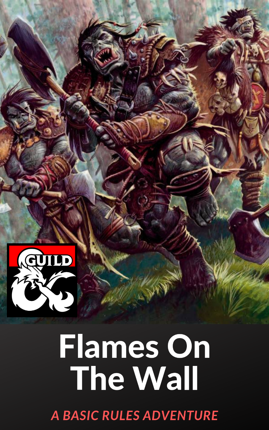 Flames on the Wall - A Basic Rules Adventure - Dungeon Masters Guild ...