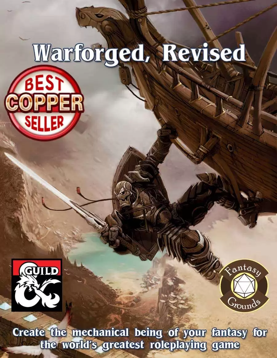 Eberron Warforged, Revised (Fantasy Grounds) - Dungeon Masters Guild ...