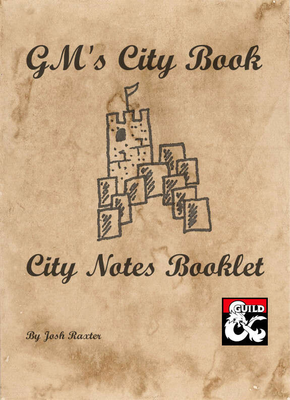 DM City Book V 1.1 With Form Fillable - Dungeon Masters Guild ...