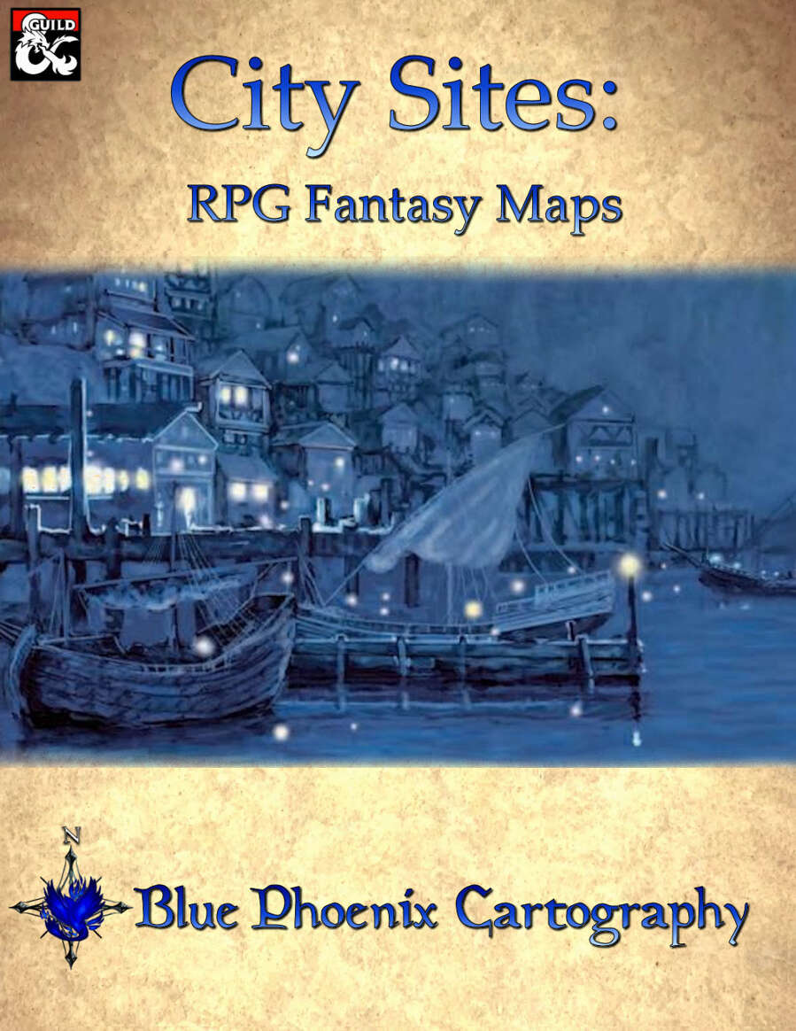 City Sites 5E Maps & Conversion Notes, Add-Ons - Dungeon Masters Guild ...