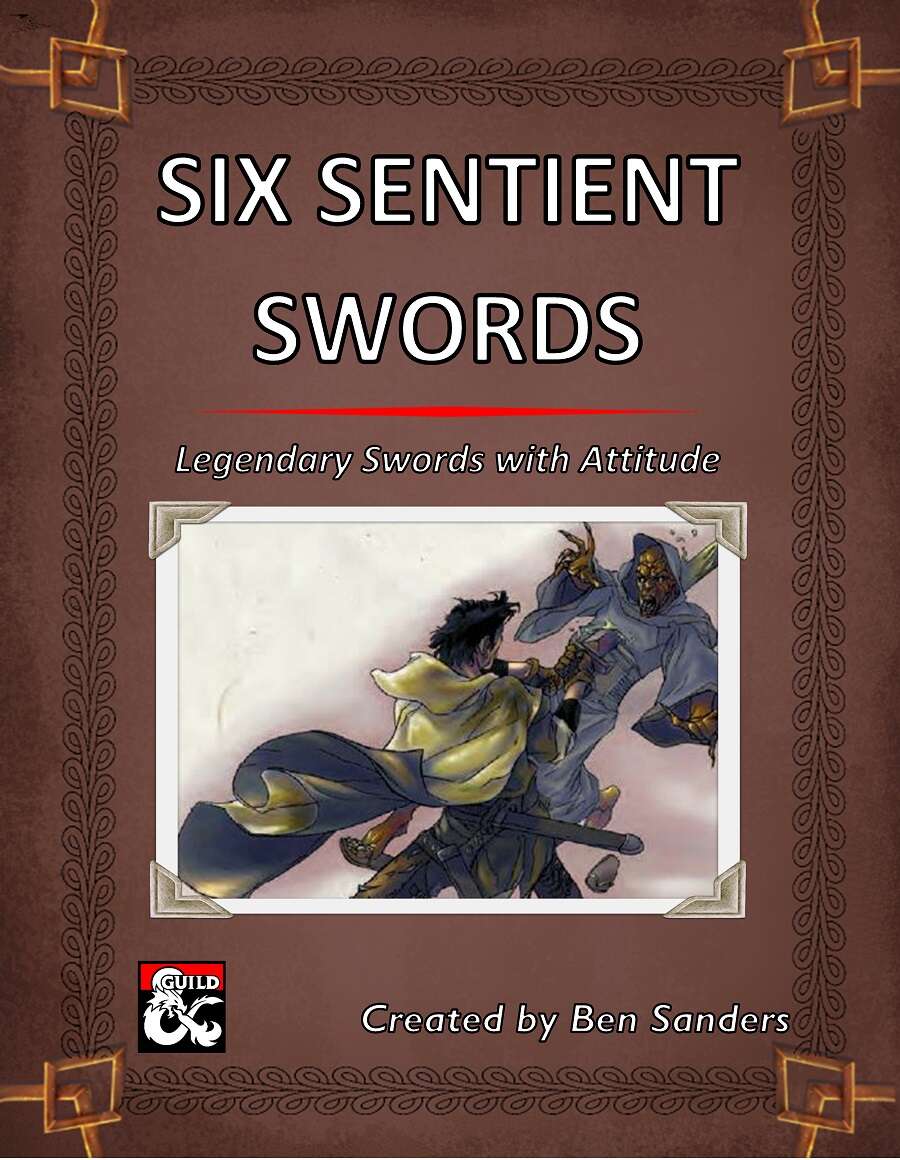 Six Sentient Swords - Dungeon Masters Guild | DriveThruRPG