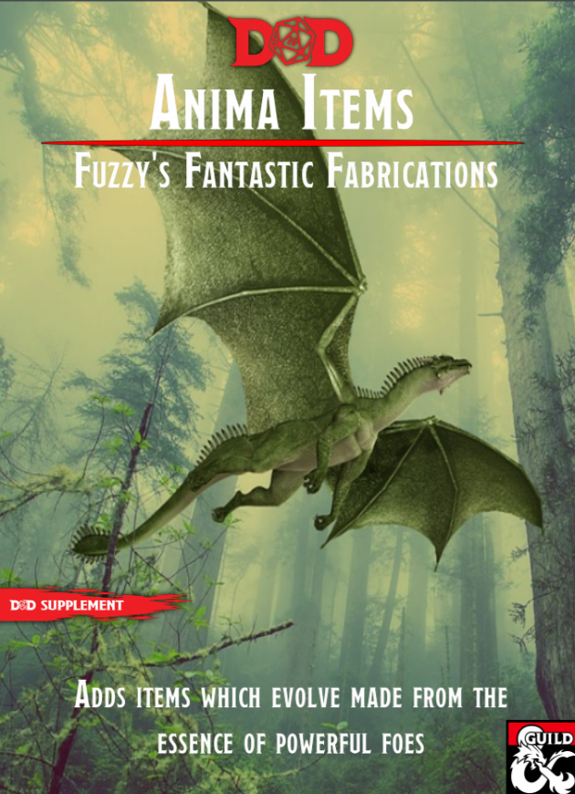 Anima Magic Items - Dungeon Masters Guild | DriveThruRPG
