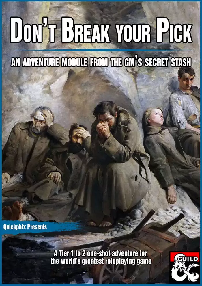 Don't Break your Pick - Dungeon Masters Guild | DriveThruRPG