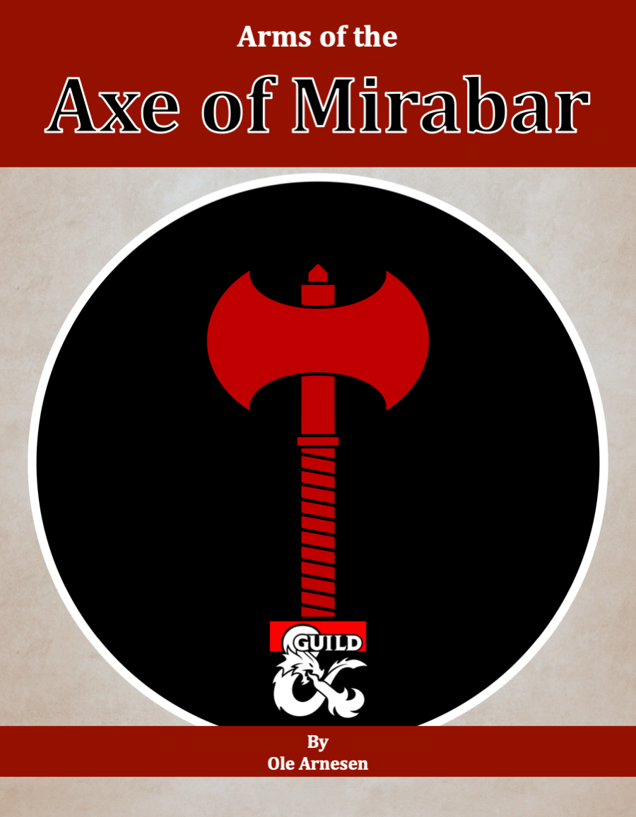 Arms of the Axe of Mirabar - Dungeon Masters Guild | DriveThruRPG