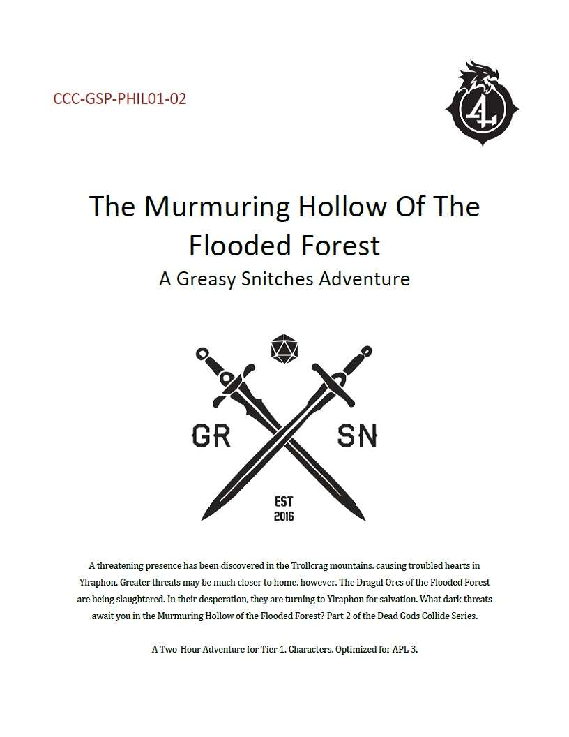 CCC-GSP-PHIL01-02 The Murmuring Hollow O f The Flooded Forest - Dungeon ...