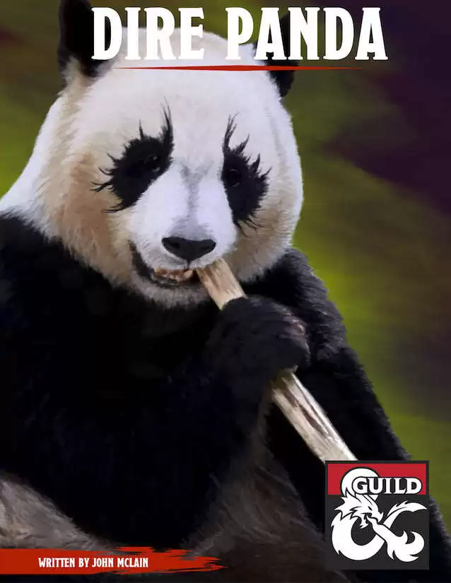 The Dire Panda - Dungeon Masters Guild | DriveThruRPG