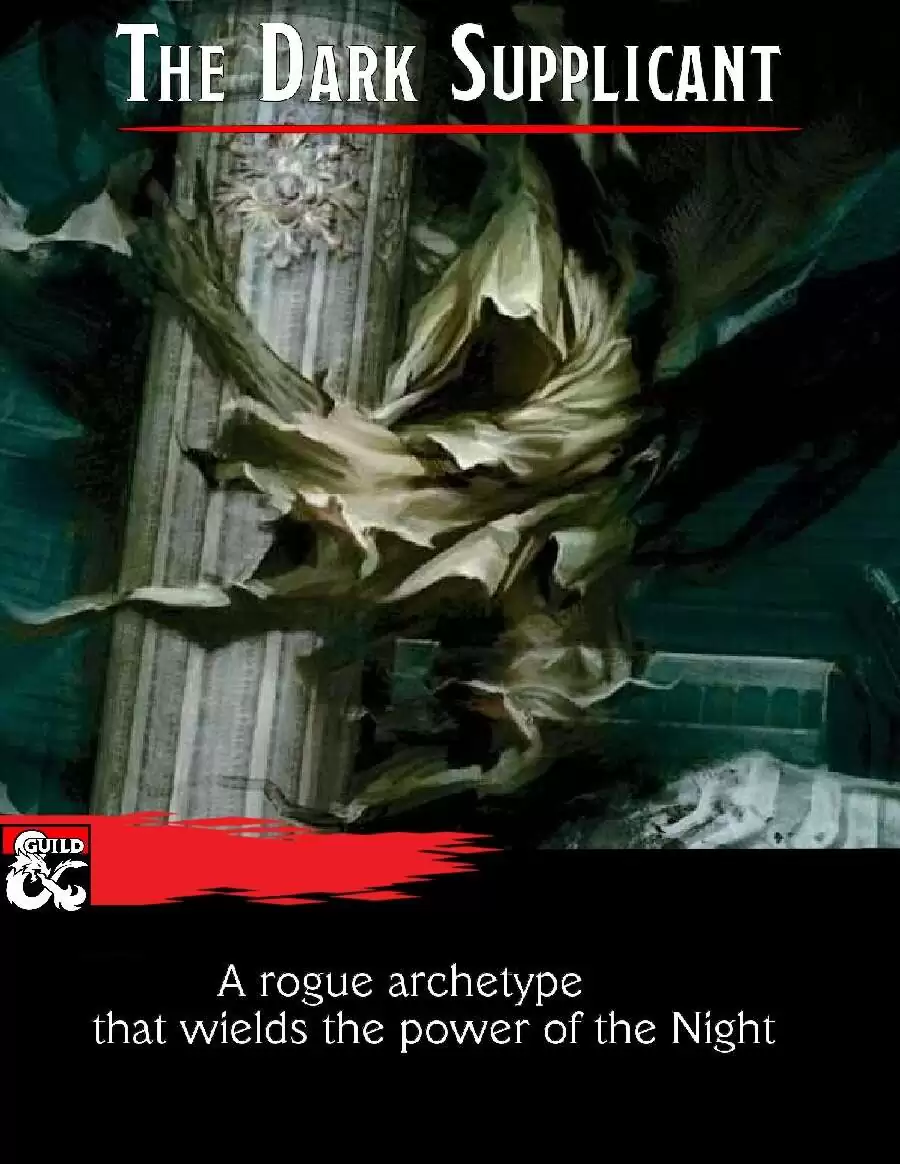 The Dark Supplicant - Rogue Archetype - Dungeon Masters Guild ...