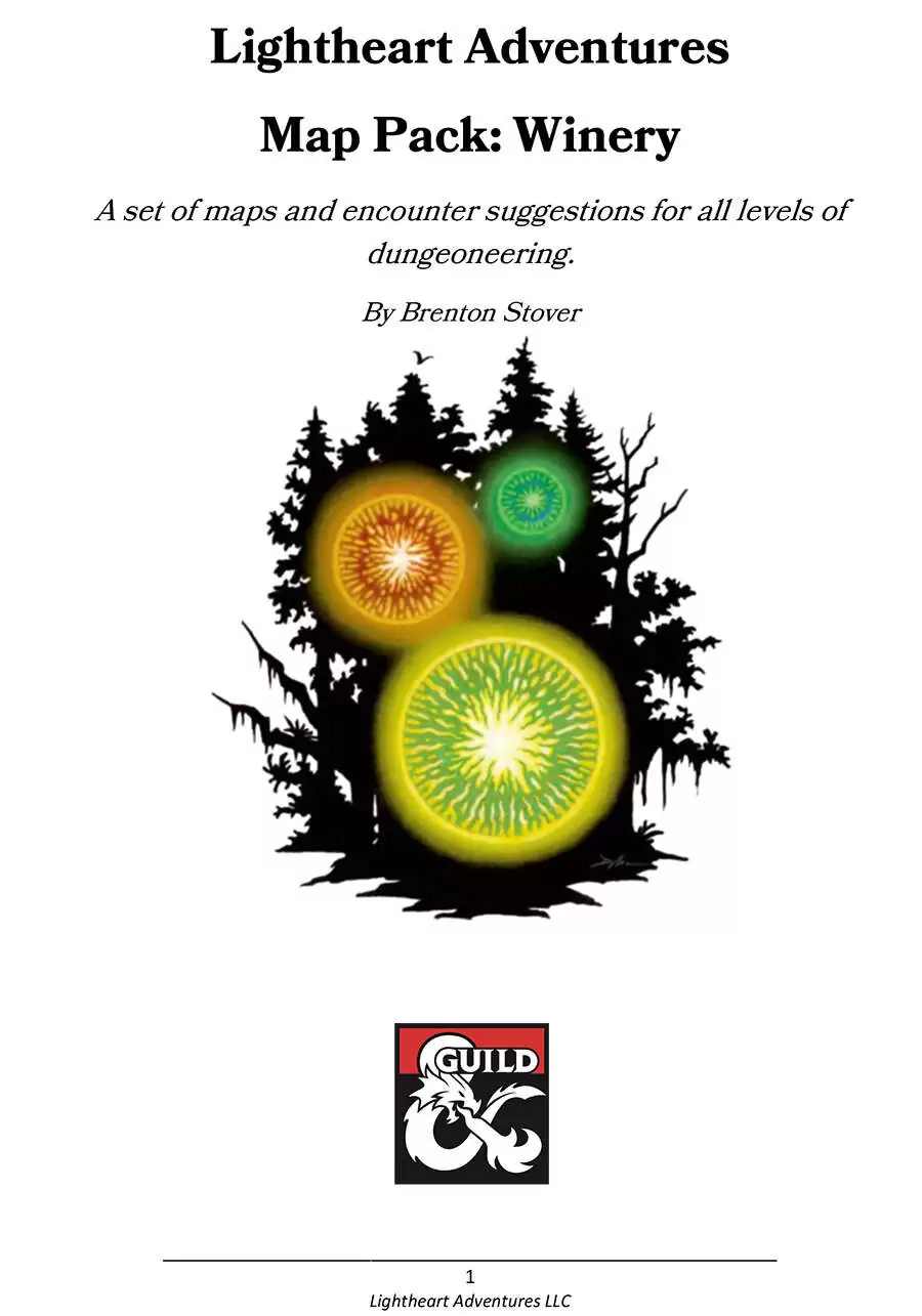 Winery Map Pack - Dungeon Masters Guild | DriveThruRPG