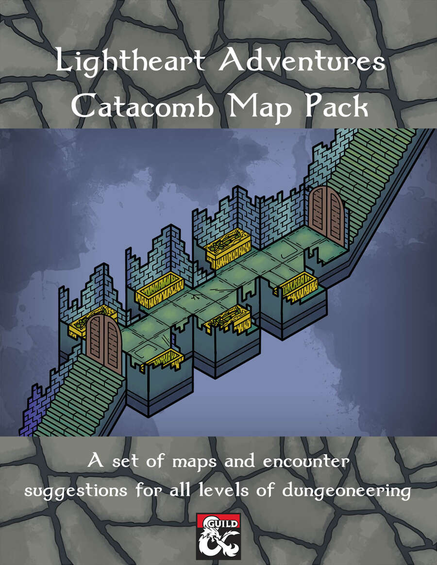 Catacombs Map Pack - Dungeon Masters Guild | DriveThruRPG