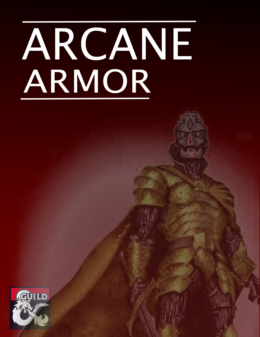Arcane Armor (5e) - Dungeon Masters Guild | DriveThruRPG
