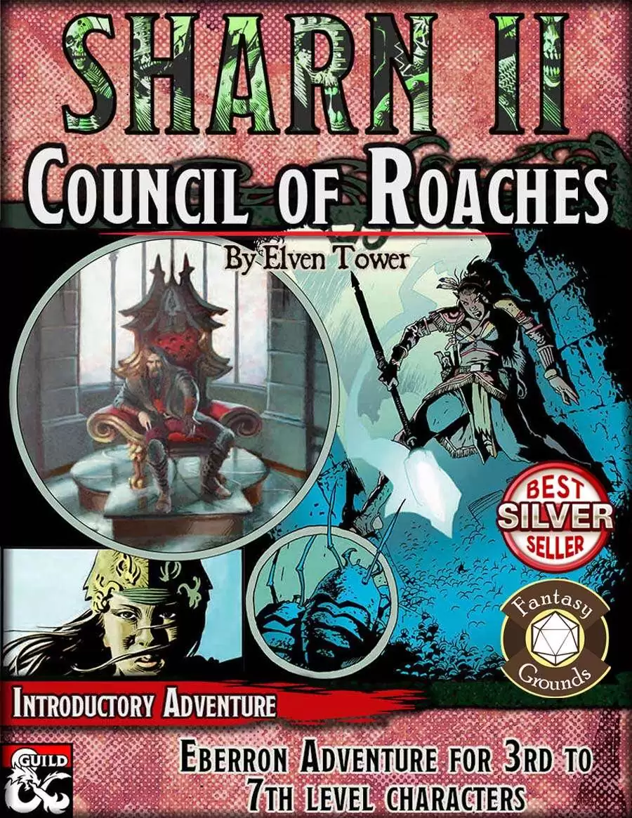 Sharn II, Council of Roaches (Fantasy Grounds) - Dungeon Masters Guild ...