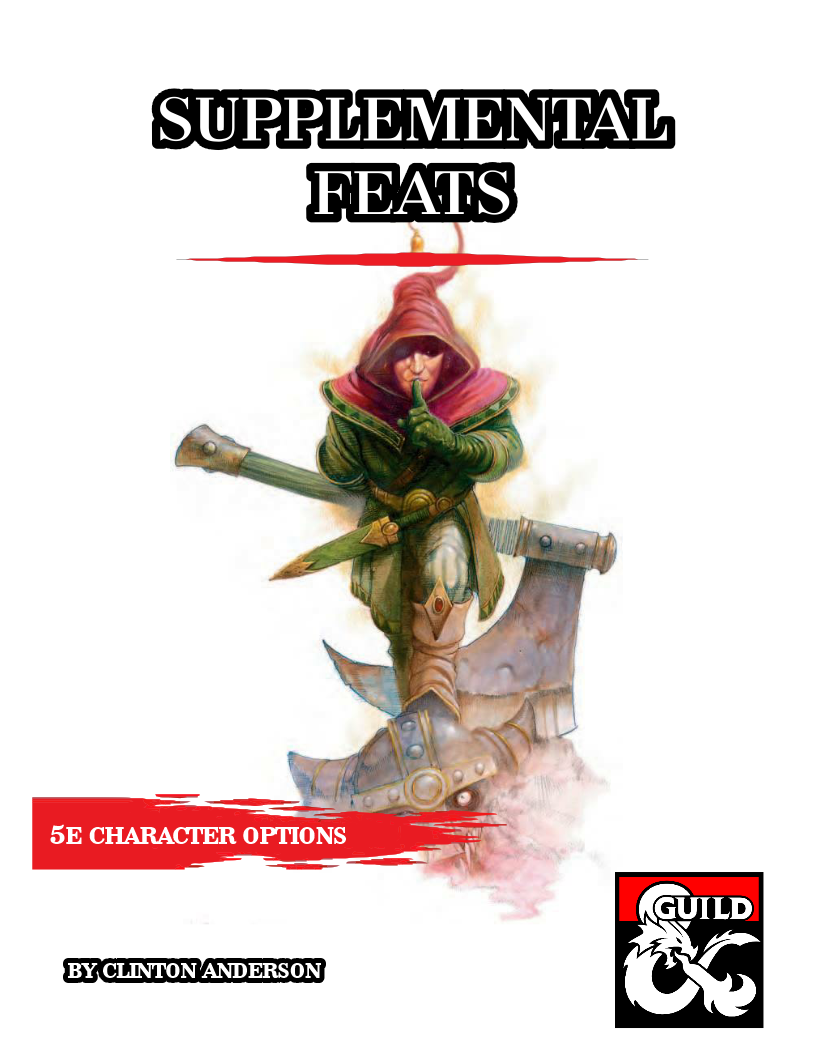 Supplemental Feats - Dungeon Masters Guild | DriveThruRPG