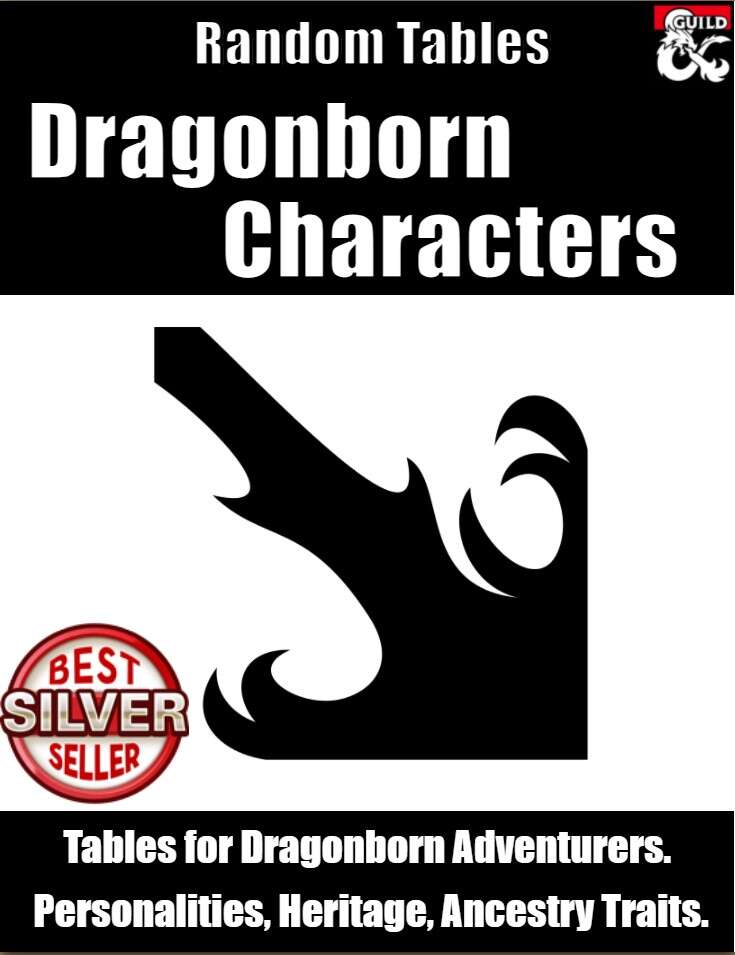 Dragonborn Characters - Random Tables - Dungeon Masters Guild ...