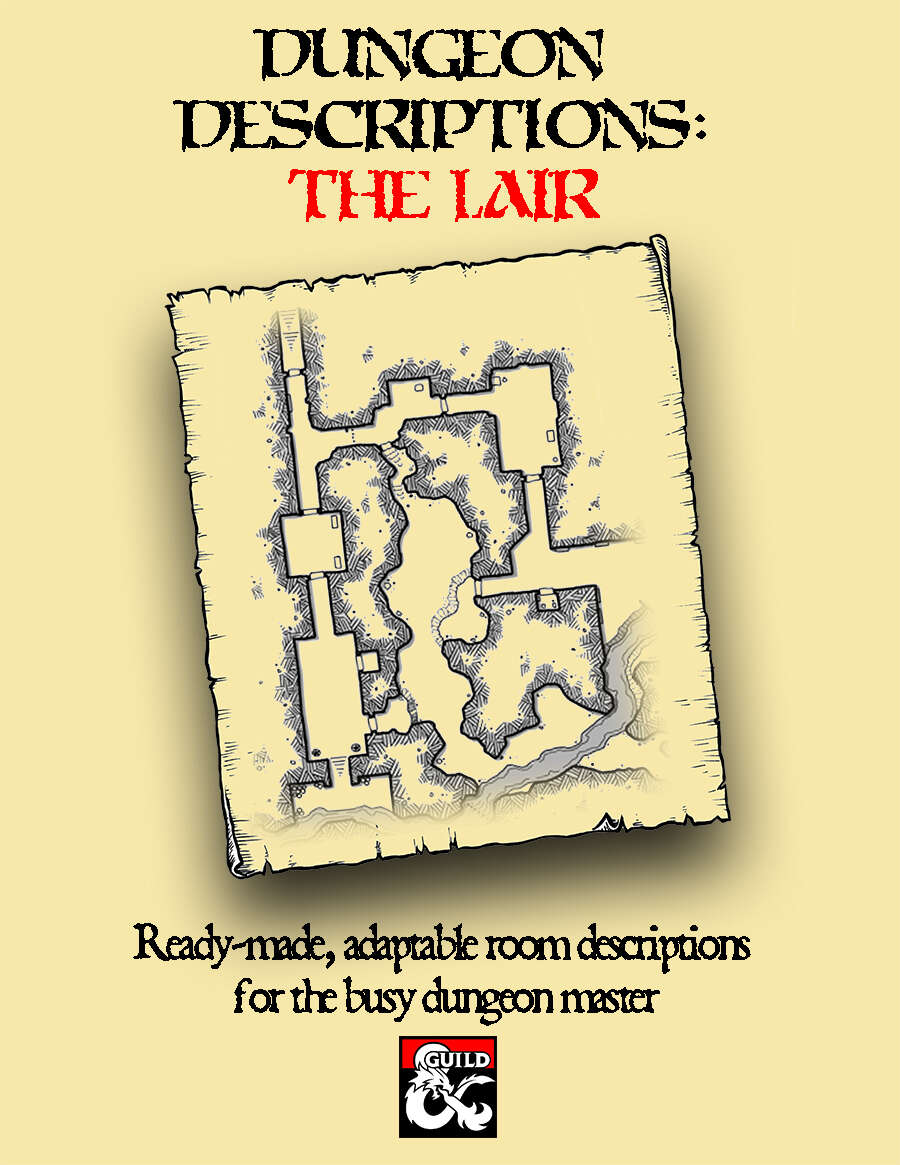 Dungeon Descriptions: The Lair - Dungeon Masters Guild | DriveThruRPG