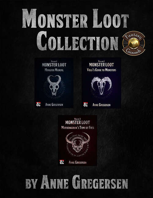 FANTASY GROUNDS Monster Loot Source Books [BUNDLE] - Dungeon Masters ...