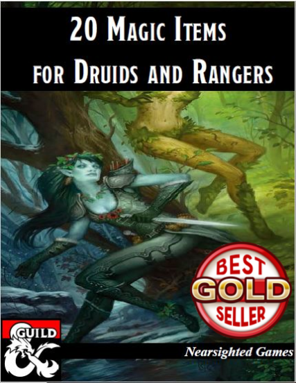 20 Magic Items for Druids and Rangers - Dungeon Masters Guild | DriveThruRPG