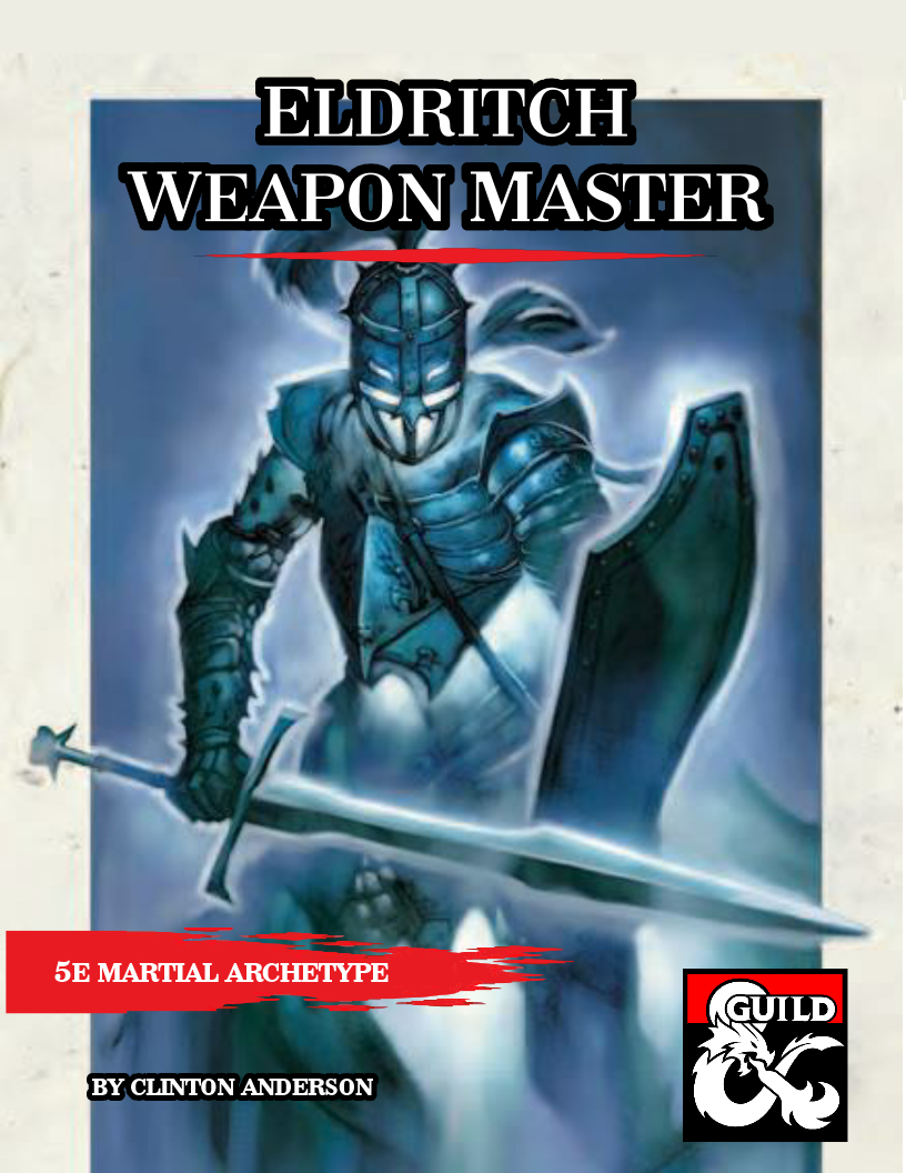Eldritch Weapon Master - Dungeon Masters Guild | DriveThruRPG