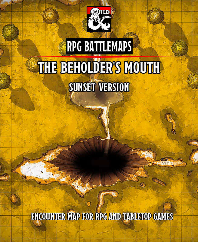 The Beholder's Mouth - Sunset - Dungeon Masters Guild | DriveThruRPG