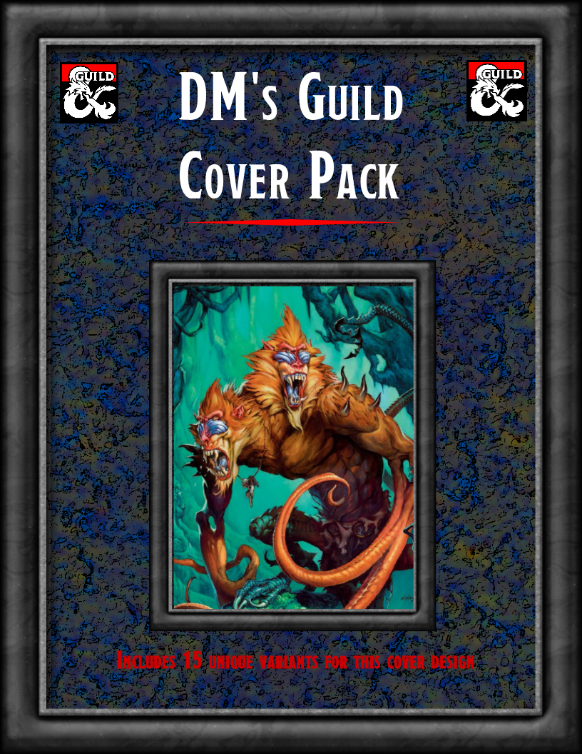 "Dm's Guild Cover Pack by Zehus" - Dungeon Masters Guild | DriveThruRPG
