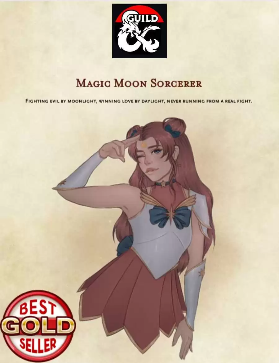 Magic Moon Sorcerer - Dungeon Masters Guild | DriveThruRPG