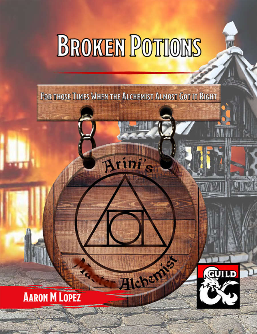 Broken Potions - Dungeon Masters Guild | DriveThruRPG