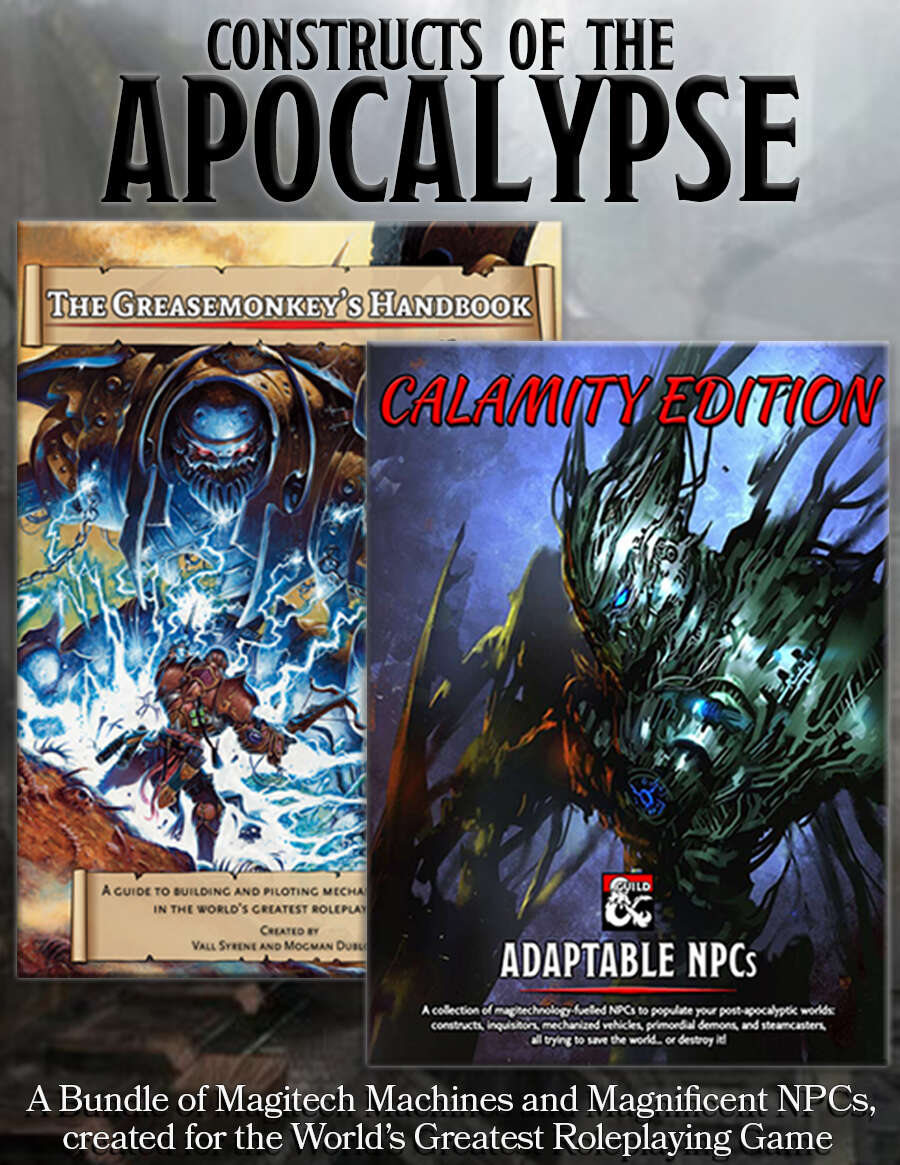 Constructs of the Apocalypse [BUNDLE] - Dungeon Masters Guild ...