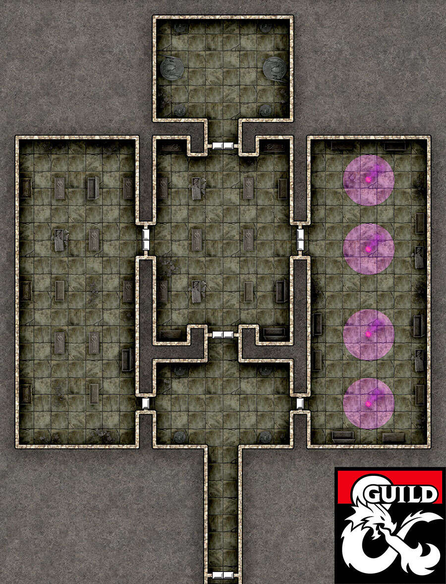 DDAL08-08 - Crypt of the Dark Kiss Map Pack - Dungeon Masters Guild ...