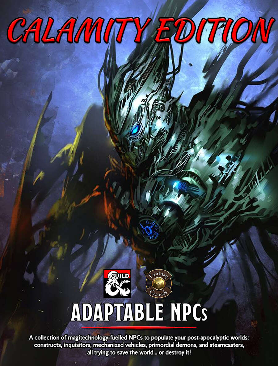 Adaptable NPCs: Calamity (Fantasy Grounds) - Dungeon Masters Guild ...