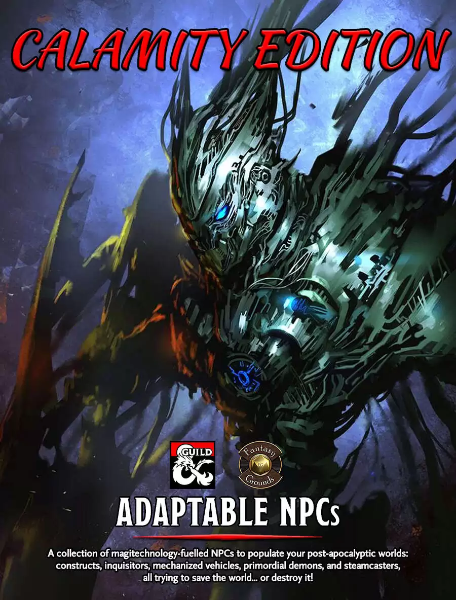 Adaptable NPCs: Calamity (Fantasy Grounds) - Dungeon Masters Guild ...