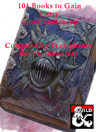 101 Books to Gain Entry into Candlekeep - Dungeon Masters Guild ...