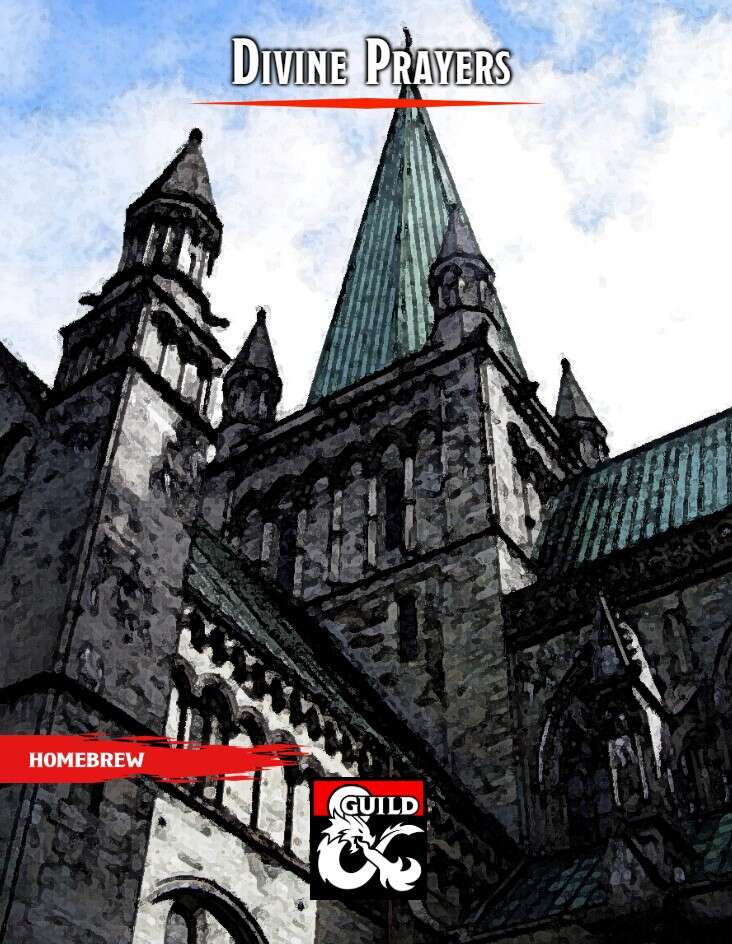 Divine Prayers - Dungeon Masters Guild | DriveThruRPG