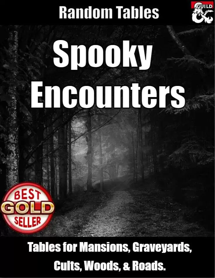Spooky Encounters - Encounter Tables for Horror or Halloween (2014 ...