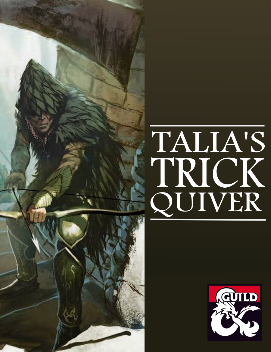 Talia's Trick Quiver (5e) - Dungeon Masters Guild | DriveThruRPG