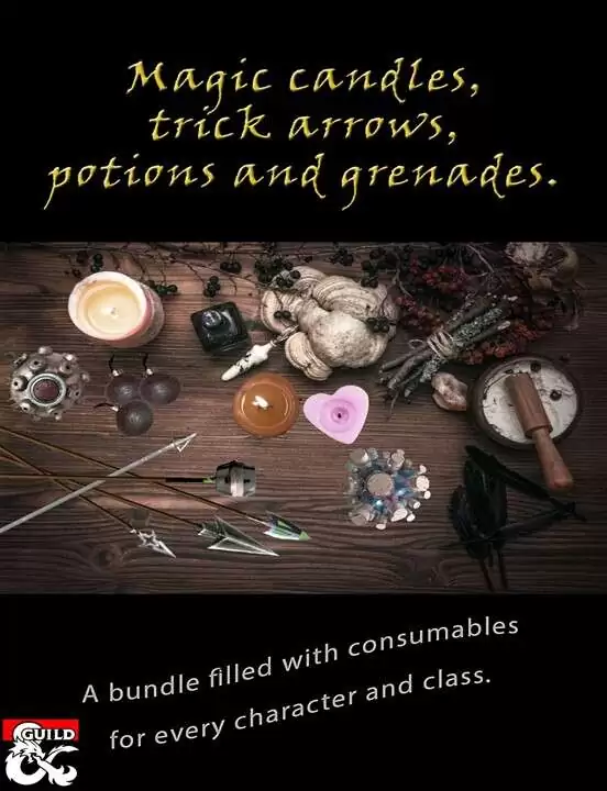 Magic candles, trick arrows, potions & grenades [BUNDLE] - Dungeon ...