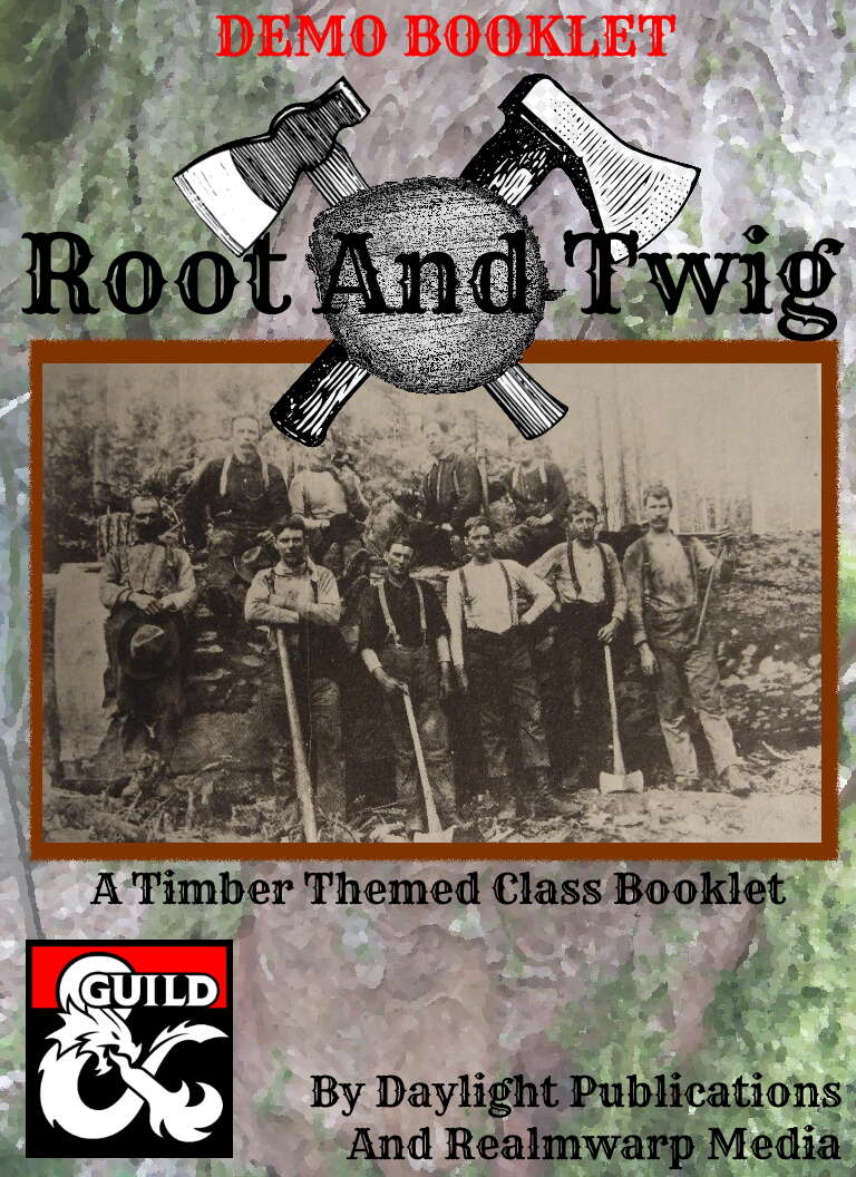 Root And Twig: A Timber Themed Class Booklet - DEMO BOOKLET - Dungeon ...