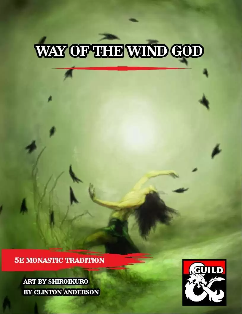 Way of the Wind God - Dungeon Masters Guild | DriveThruRPG