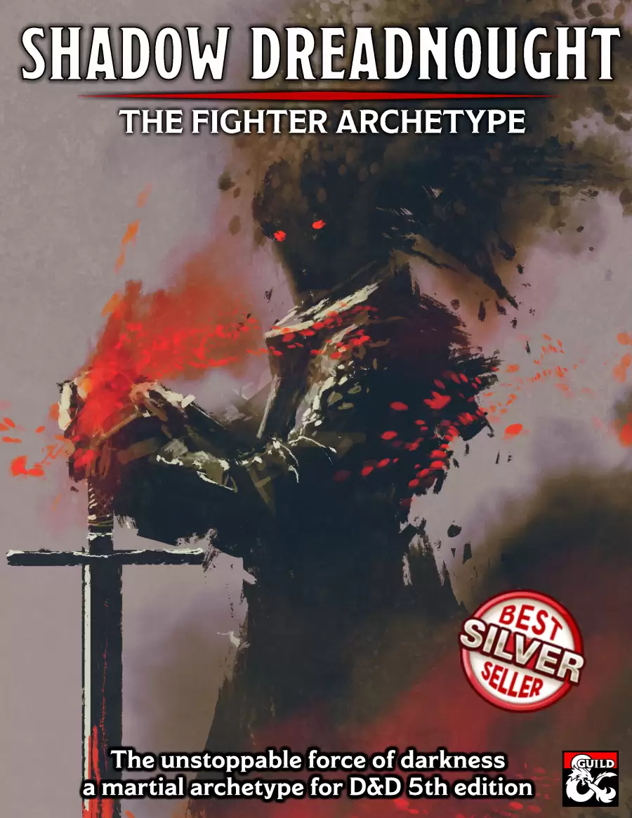 "Shadow Dreadnought - Fighter Archetype" - Dungeon Masters Guild | DriveThruRPG