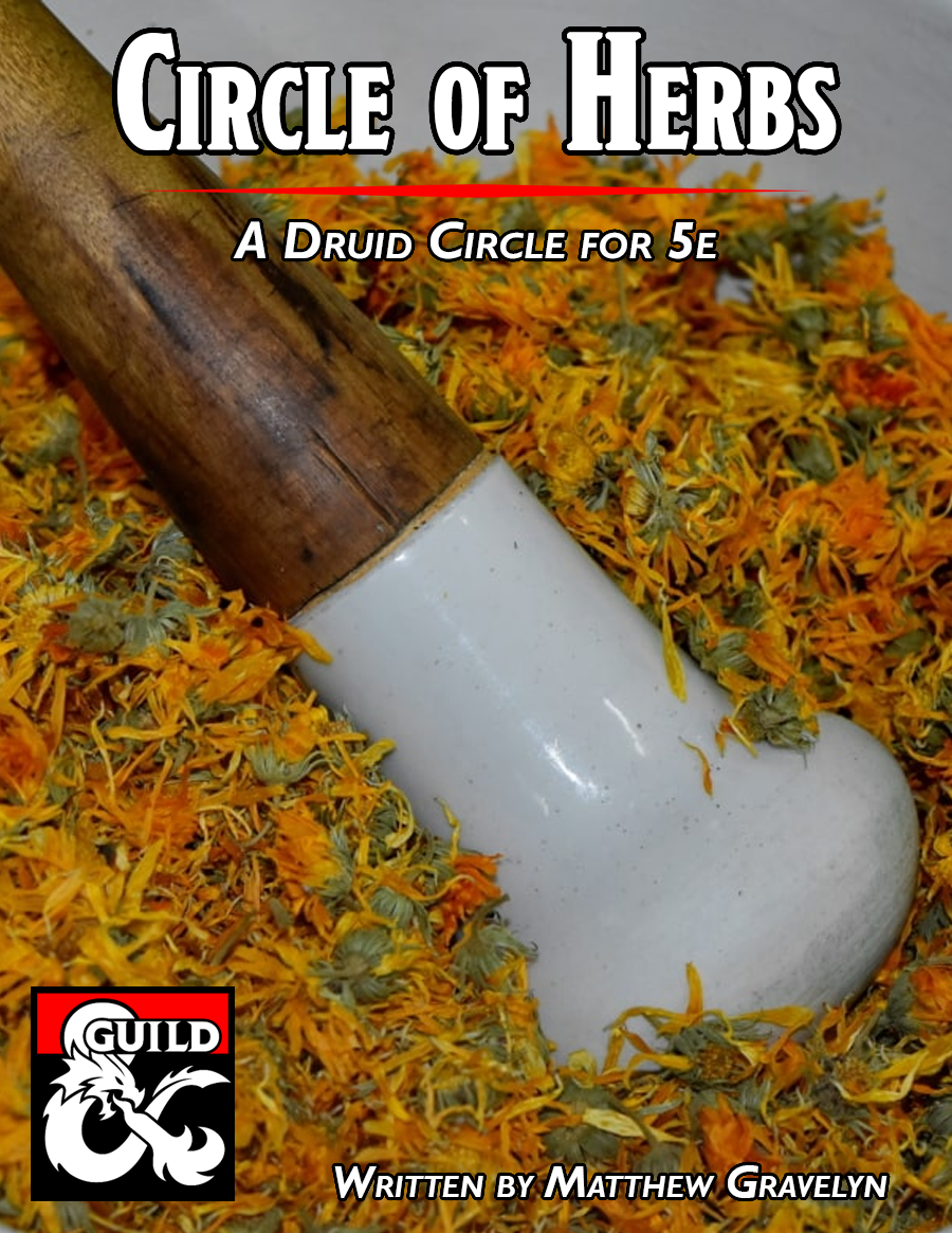 Circle of Herbs: A Druid Subclass - Dungeon Masters Guild | DriveThruRPG
