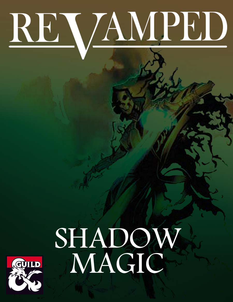 Revamped: Shadow Magic (5e) - Dungeon Masters Guild | DriveThruRPG