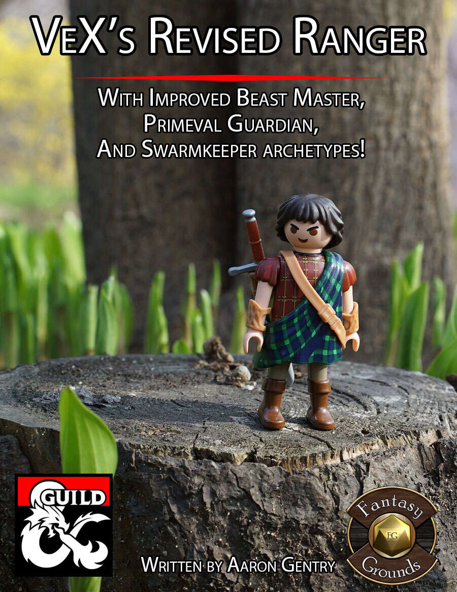 VeX's Revised Ranger & Beast Master (Fantasy Grounds) - Dungeon Masters ...