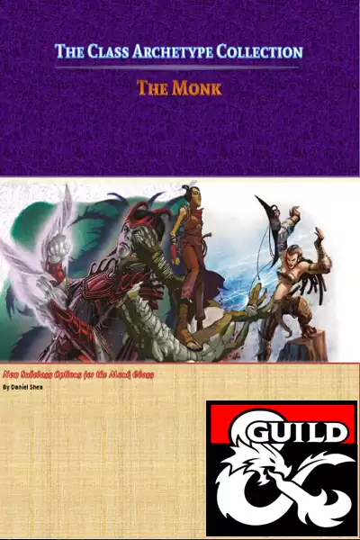 The Class Archetype Collection - The Monk - Dungeon Masters Guild ...