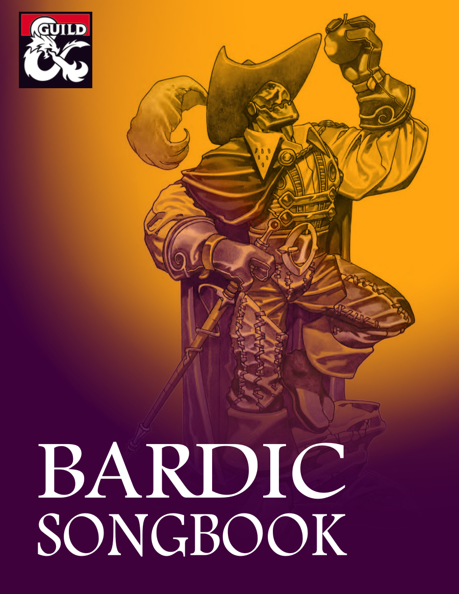 Bardic Songbook (5e Bard Spells) - Dungeon Masters Guild | DriveThruRPG