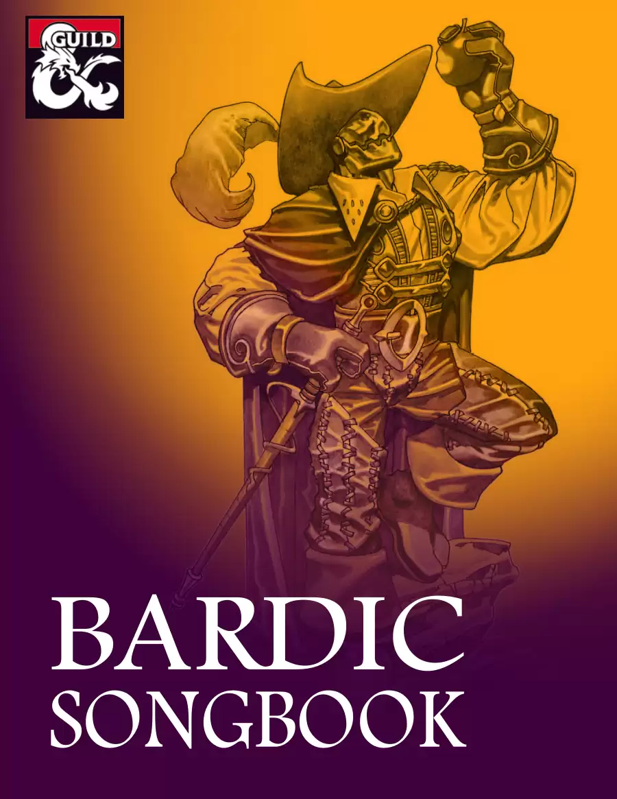 Bardic Songbook (5e Bard Spells) - Dungeon Masters Guild | DriveThruRPG