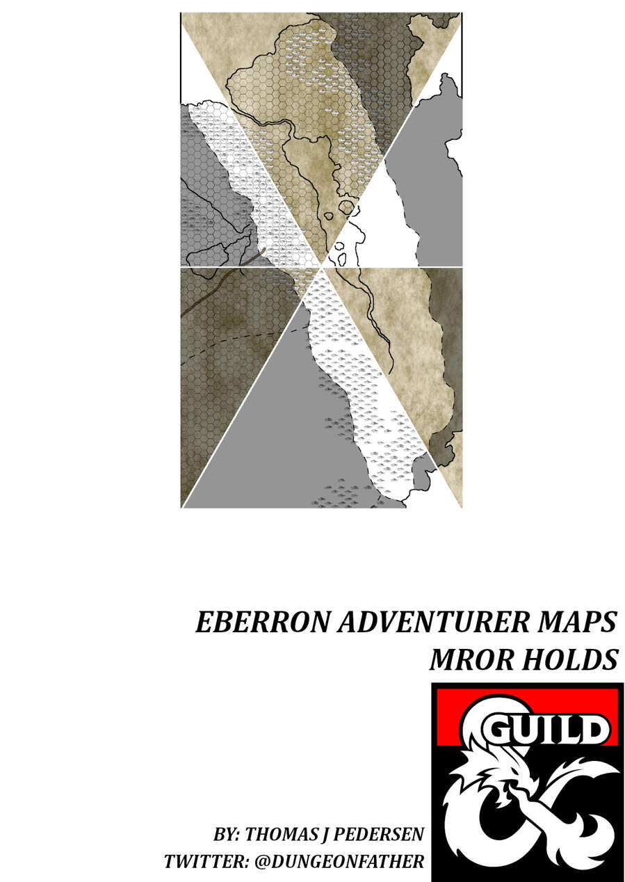 Eberron Adventurer Maps - Mror Holds - Dungeon Masters Guild | DriveThruRPG