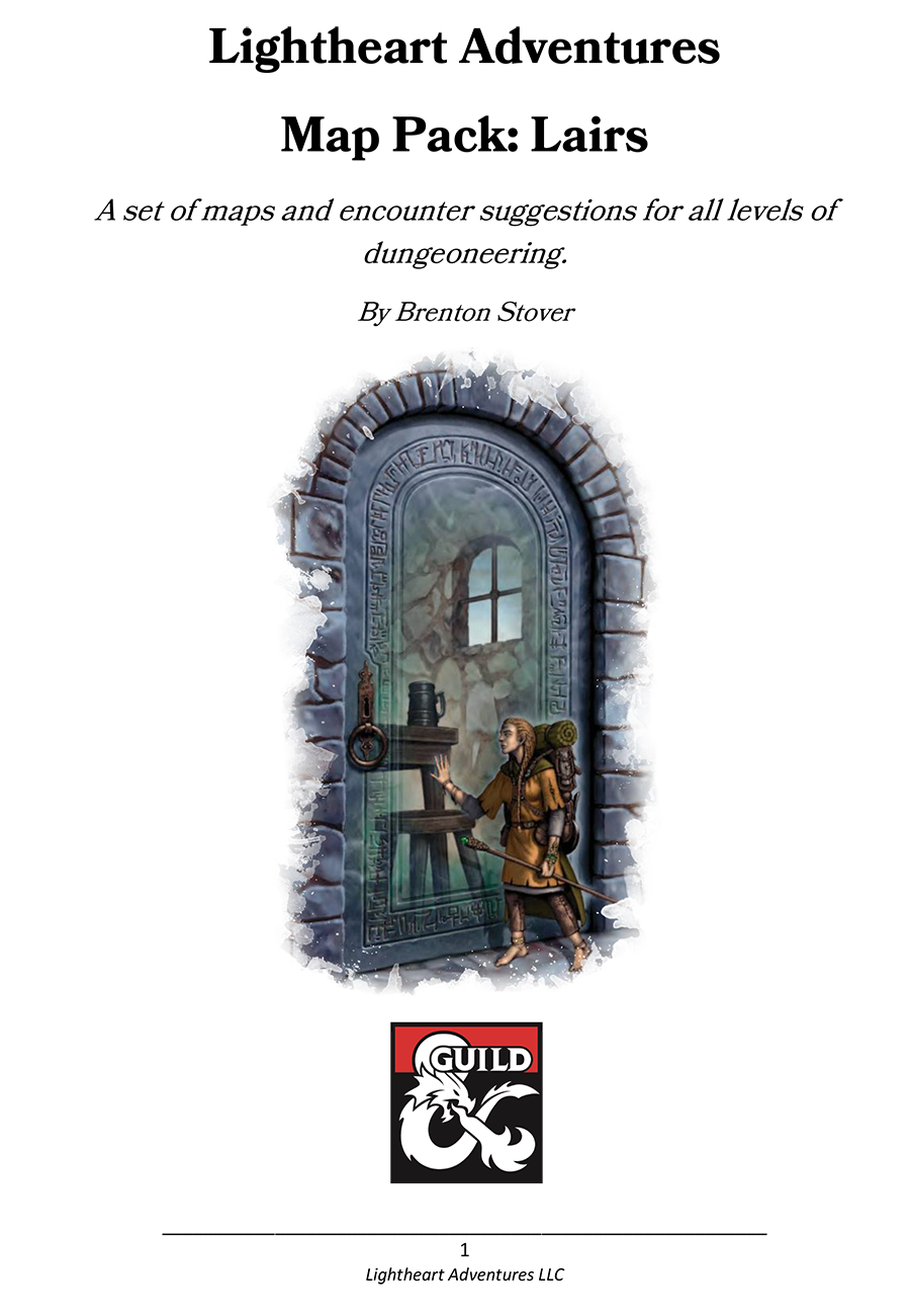 Lairs Map Pack - Dungeon Masters Guild | DriveThruRPG