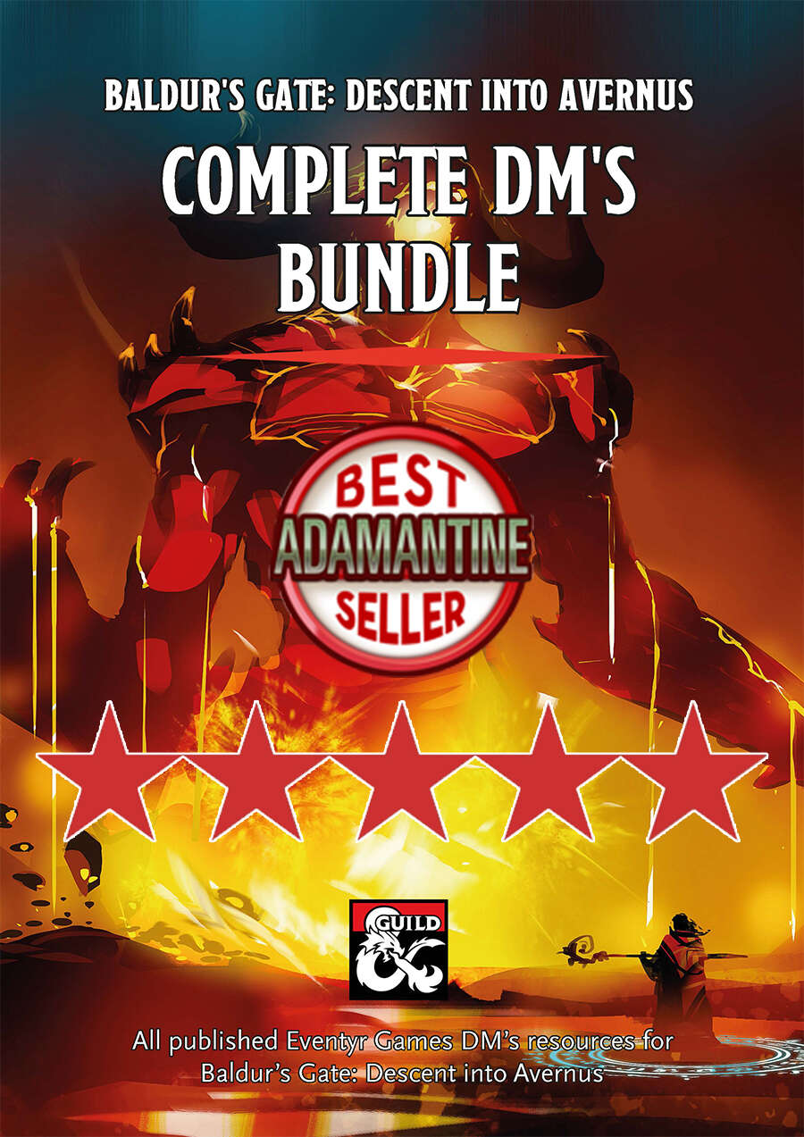 Baldur's Gate: Descent into Avernus Complete DM's Bundle (maps, guides ...