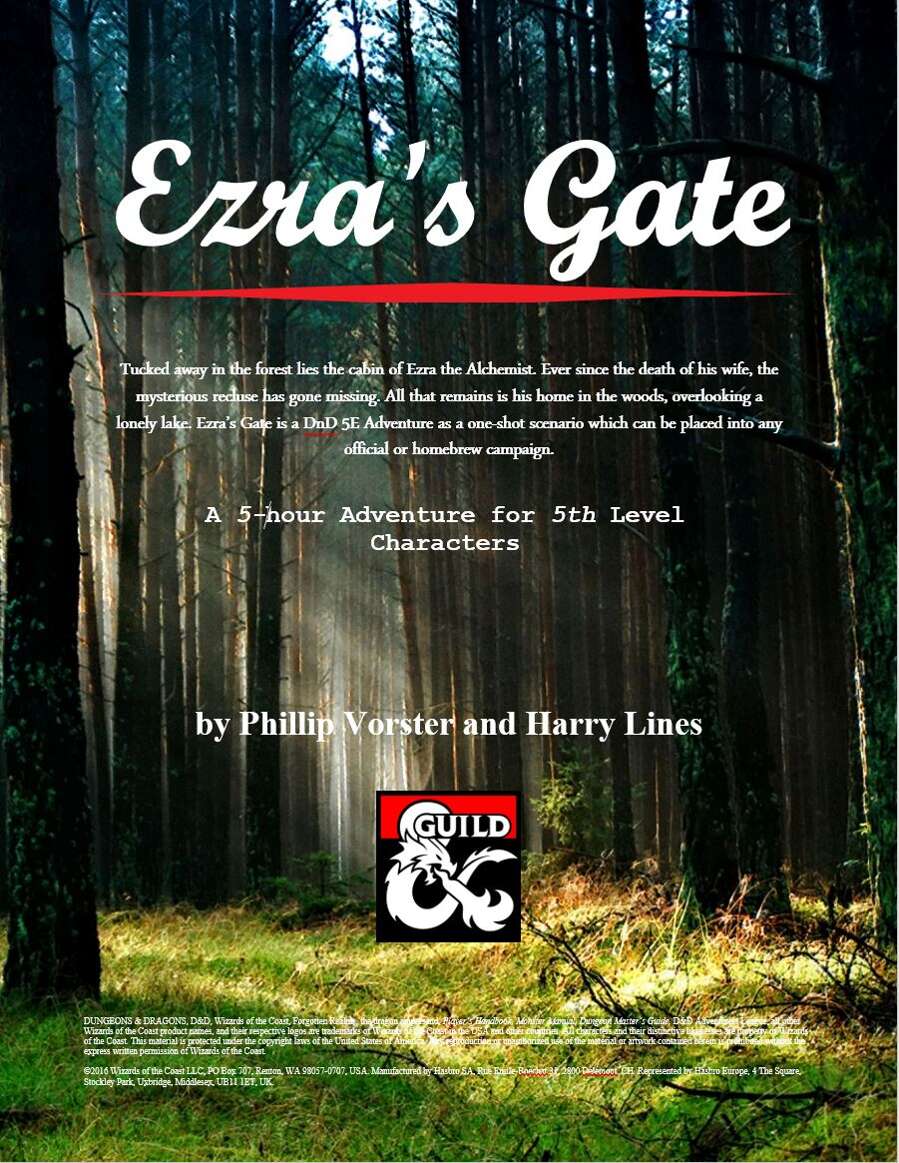 Ezra's Gate - Dungeon Masters Guild | DriveThruRPG
