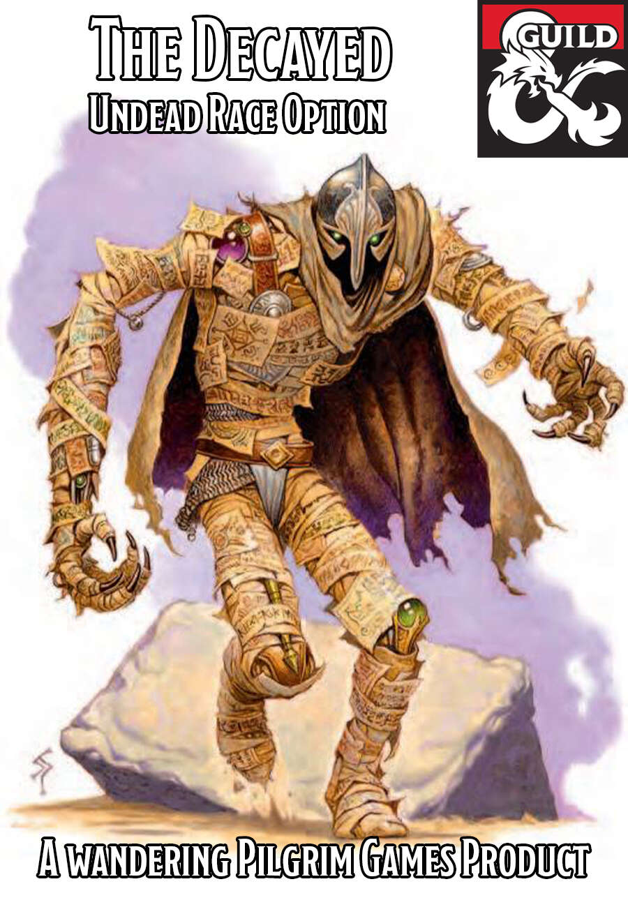 The Decayed | Undead Race Option - Dungeon Masters Guild | DriveThruRPG