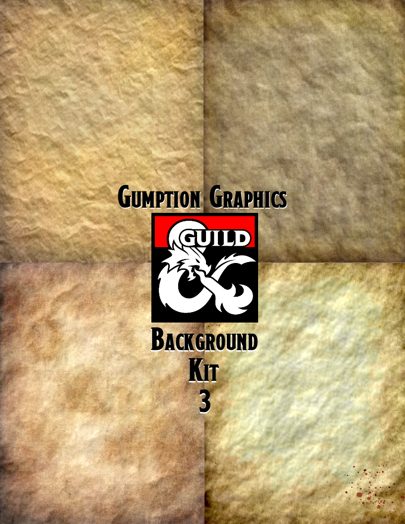 Gumption Graphics Background Kit 3 - Dungeon Masters Guild | DriveThruRPG